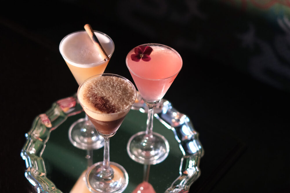 Asian Chinese Restaurant in Mayfair London MiMi’s Mini Cocktails